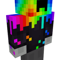Rainbow Creeper Top by CompyCraft - Minecraft Bedrock Marketplace Explorer