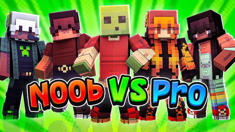 Noob VS Pro By CubeCraft Games Minecraft Skin Pack Minecraft
