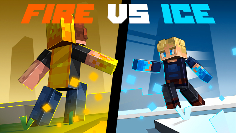 Fire VS Ice by Block Factory (Minecraft Skin Pack) - Minecraft Bedrock ...