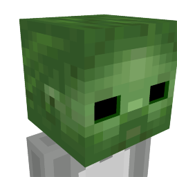 Baby Zombie Head by Dots Aglow - Minecraft Bedrock Marketplace Explorer