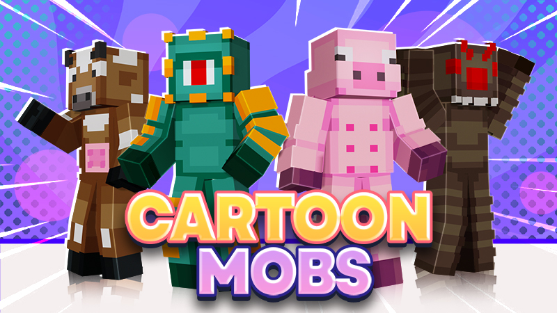 Cartoon Mobs by Dalibu Studios (Minecraft Skin Pack) - Minecraft ...