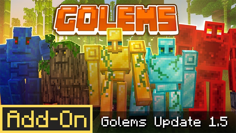 Golems Add-On 1.5 by Lifeboat - Minecraft Bedrock Marketplace Explorer