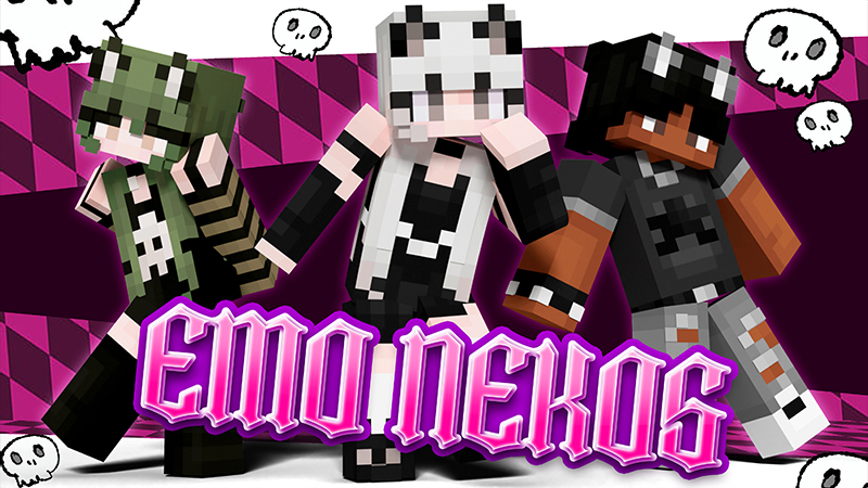 Emo Nekos by Hourglass Studios (Minecraft Skin Pack) - Minecraft ...