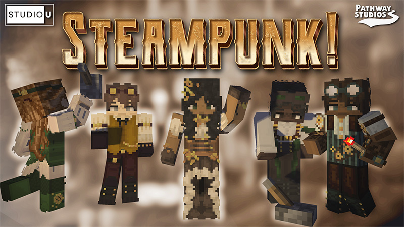 Steampunk! by Pathway Studios (Minecraft Skin Pack) - Minecraft Bedrock ...
