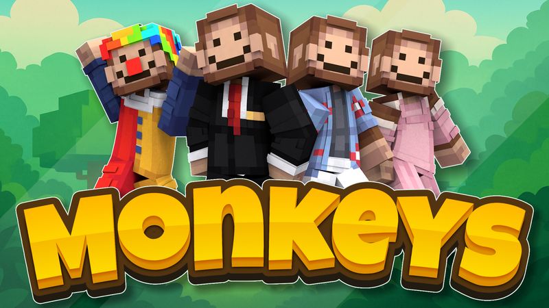 Monkeys by WildPhire (Minecraft Skin Pack) - Minecraft Bedrock ...