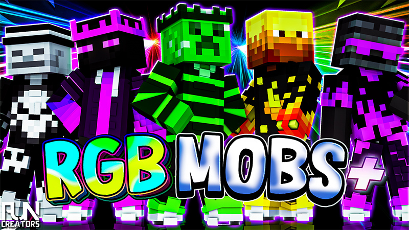 RGB Mobs+ by Fun Creators (Minecraft Skin Pack) - Minecraft Bedrock ...