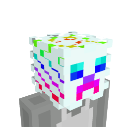 Rainbow Glitch Head by Bunny Studios - Minecraft Bedrock Marketplace ...
