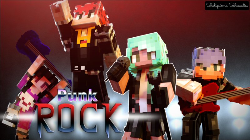Punk Rock Skin Pack by Shaliquinn's Schematics (Minecraft Skin Pack ...