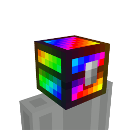 Rainbow Chest Head by Cleverlike - Minecraft Bedrock Marketplace Explorer