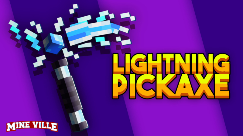 Lightning Pickaxe in Minecraft Marketplace | Minecraft