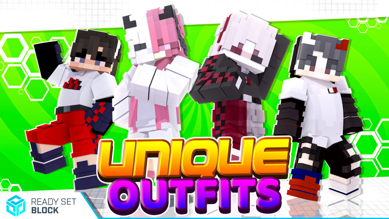 Unique Outfits by Ready, Set, Block! (Minecraft Skin Pack) - Minecraft ...