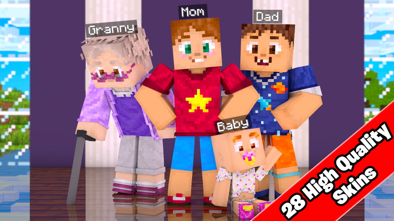 FAMILY SKIN PACK by Doctor Benx (Minecraft Skin Pack) - Minecraft ...