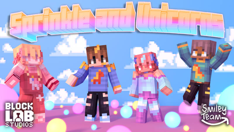 Sprinkle and Unicorns by BLOCKLAB Studios (Minecraft Skin Pack ...