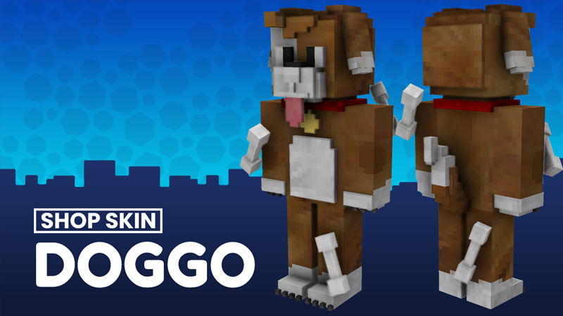 Doggo - Shop Skin by CubeCraft Games - Minecraft Marketplace | MinecraftPal