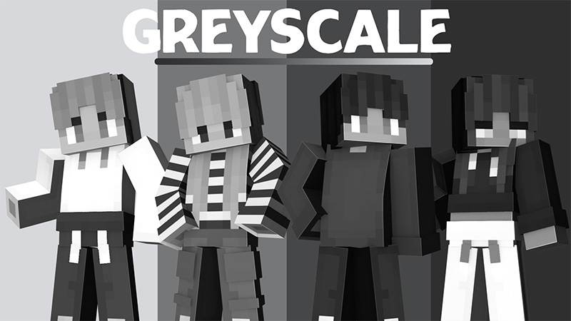 Greyscale by Odyssey Builds (Minecraft Skin Pack) - Minecraft Bedrock ...