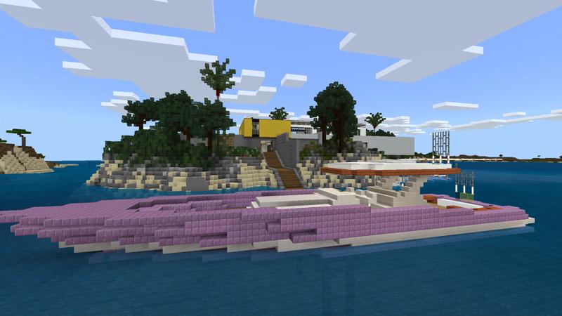 Millionaire Island Mansion by 4KS Studios (Minecraft Marketplace Map ...