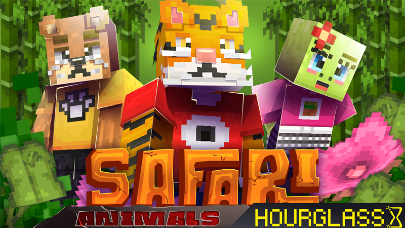 Safari Animals by Hourglass Studios (Minecraft Skin Pack) - Minecraft ...