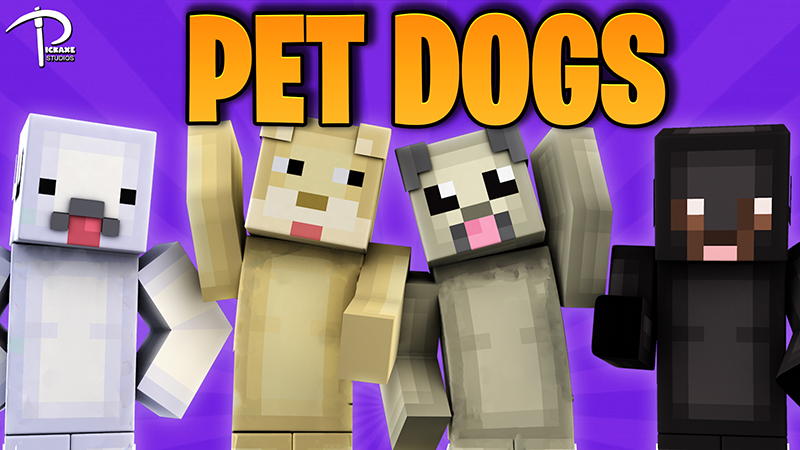 Pet Dogs by Pickaxe Studios (Minecraft Skin Pack) - Minecraft ...