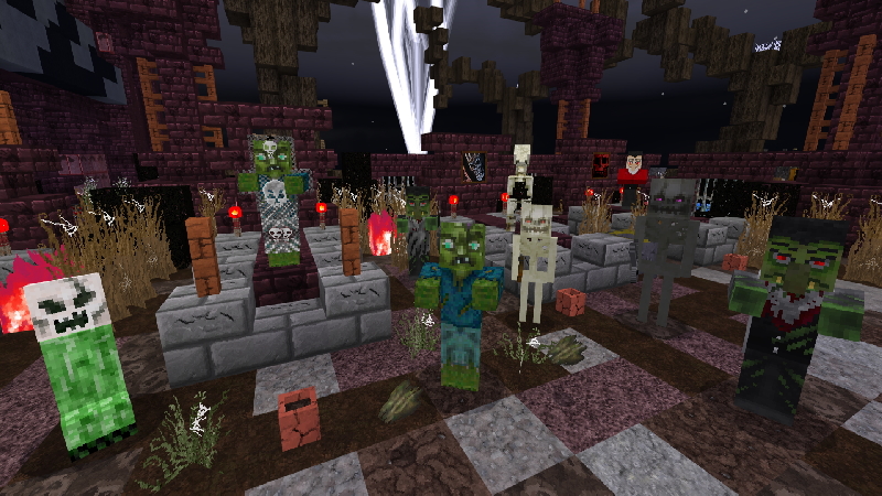 Horror Craft by GoE-Craft - Minecraft Marketplace (via bedrockexplorer.com)