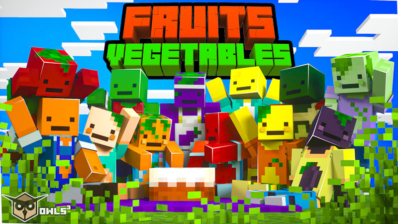 Fruits & Vegetables! by Owls Cubed (Minecraft Skin Pack) - Minecraft ...