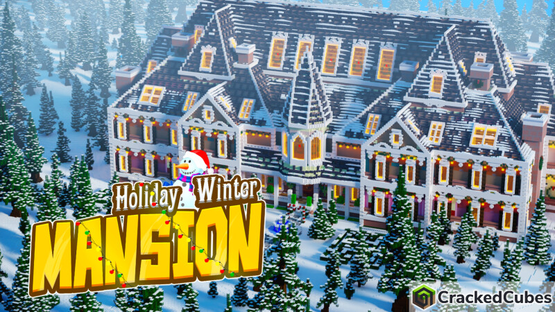 Holiday Winter Mansion in Minecraft Marketplace | Minecraft
