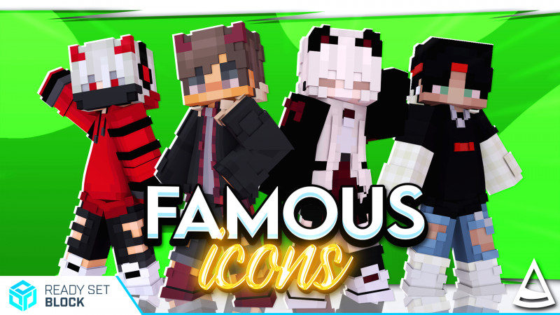 Famous Icons by Ready, Set, Block! (Minecraft Skin Pack) - Minecraft ...