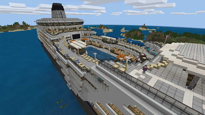 Cruise Ship Boat by Pickaxe Studios (Minecraft Marketplace Map ...
