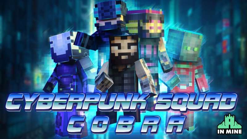 Cyberpunk Squad C.O.B.R.A. by In Mine (Minecraft Skin Pack) - Minecraft ...