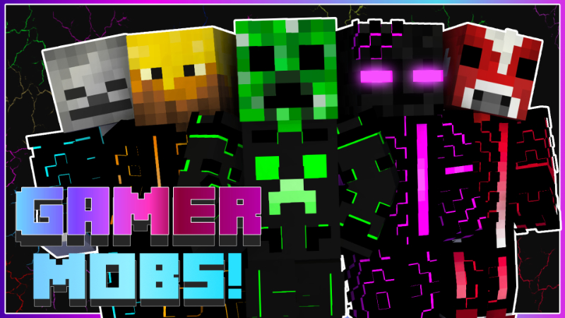 Gamer Mobs! in Minecraft Marketplace | Minecraft