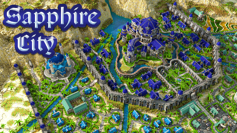 Sapphire City by Impulse (Minecraft Marketplace Map) - Minecraft ...