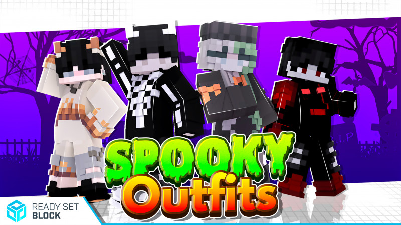 Spooky Outfits by Ready, Set, Block! (Minecraft Skin Pack) - Minecraft ...